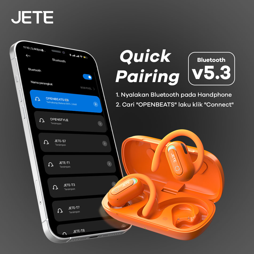 Jual Headset Olahraga JETE OpenBeats - JETE Indonesia